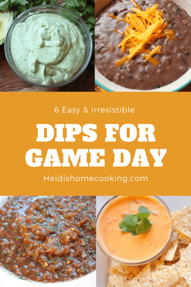 6 Dips for Game Day That Will Score Big with Your Guests | Heidi's Bakery