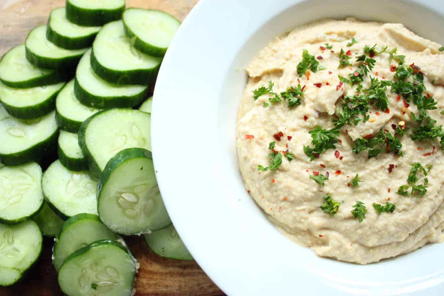 Easy Classic Lemon Garlic Hummus – A Perfect Dip for Summer | Heidi's ...