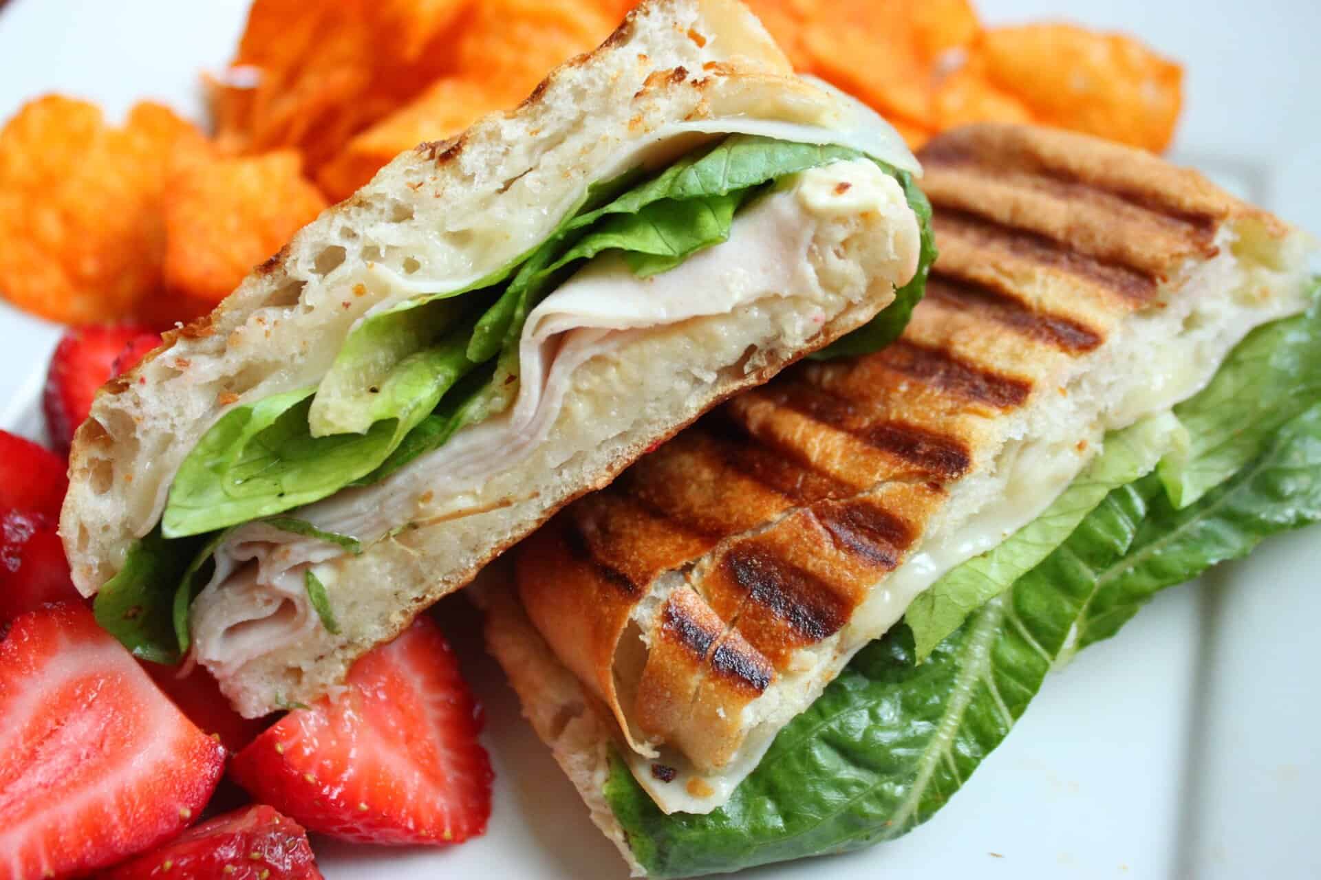 10-Minute Turkey Pepper Jack Paninis with Spicy Mayo | Heidi's Bakery