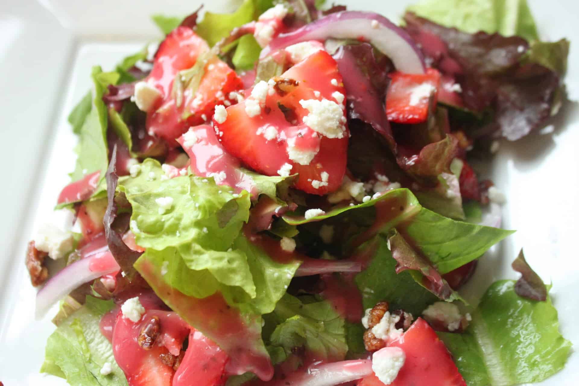 Why Pecan And Goat Cheese Strawberry Salad Is A Summer Favorite Heidi